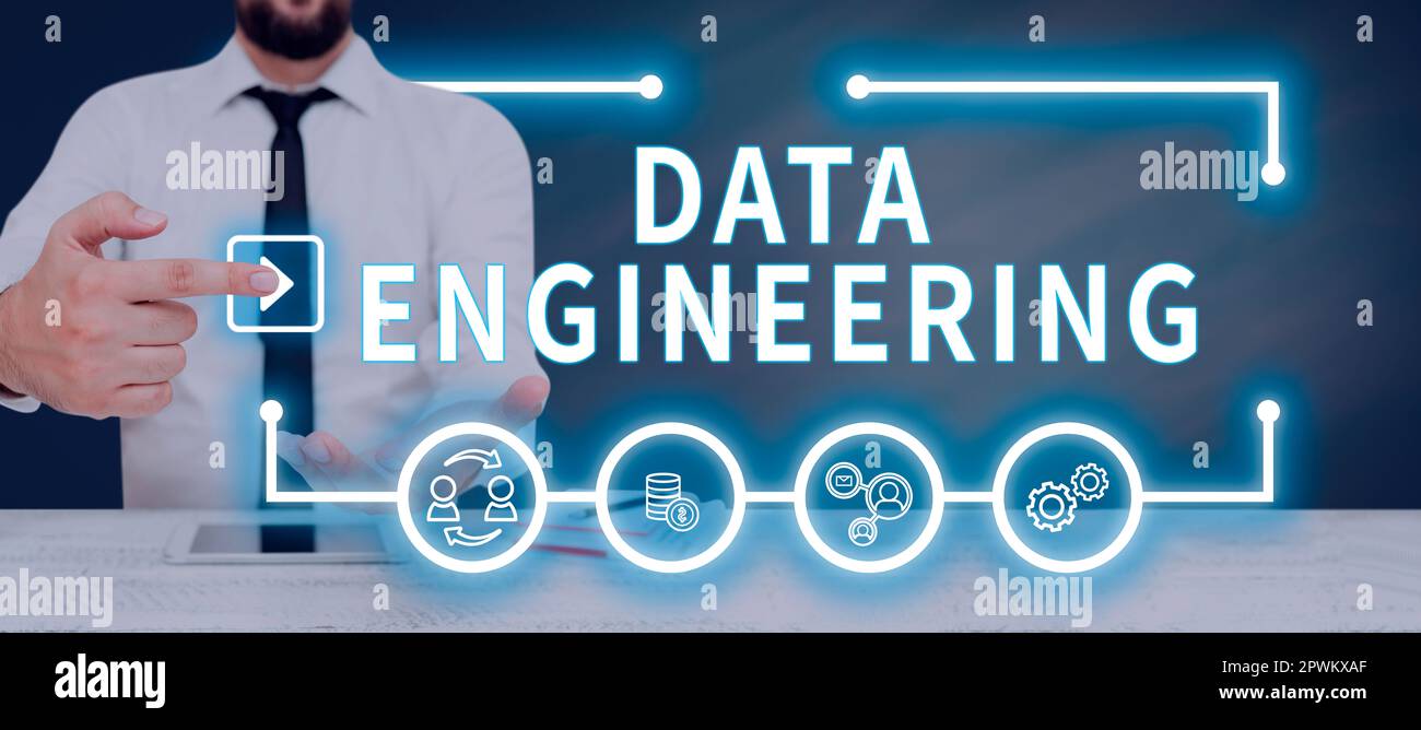 Text Caption Presenting Data Engineering Business Concept Data Science That Focuses On 