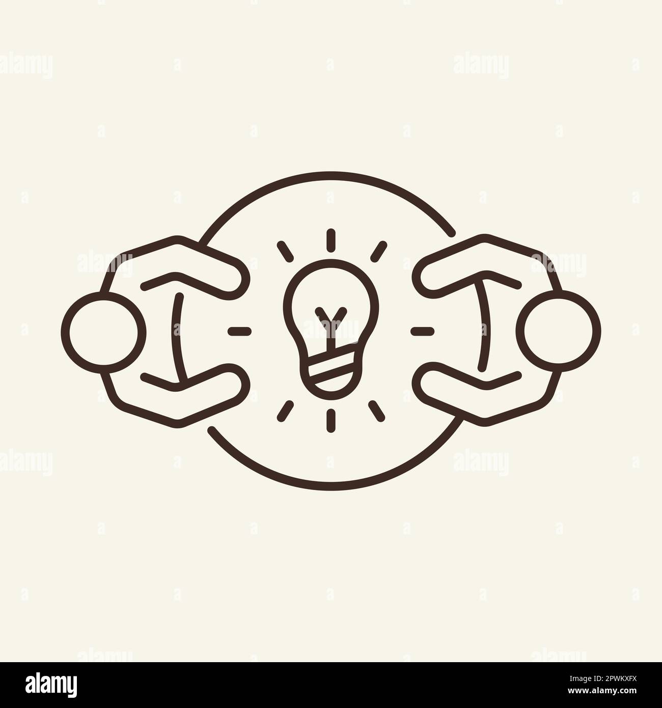 Generating ideas line icon Stock Vector Image & Art - Alamy