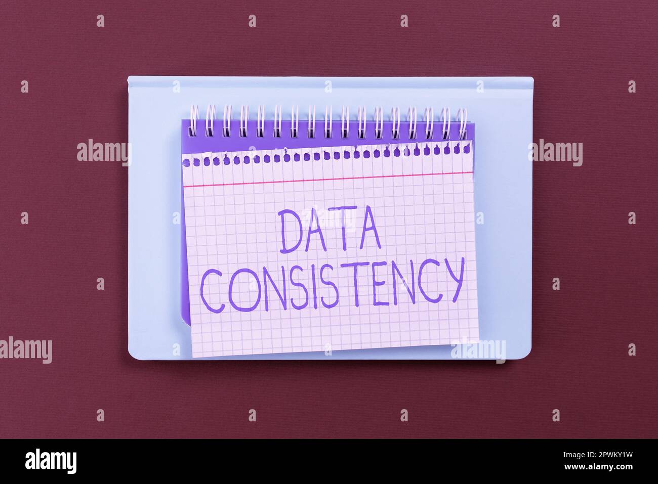 Hand writing sign Data Consistency, Business concept data values are ...