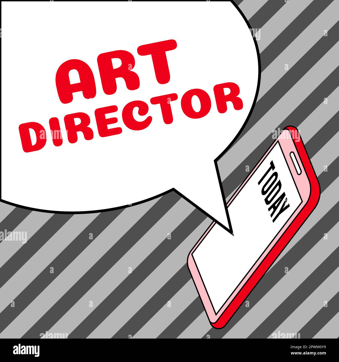 Inspiration showing sign Art Director, Concept meaning responsible for ...