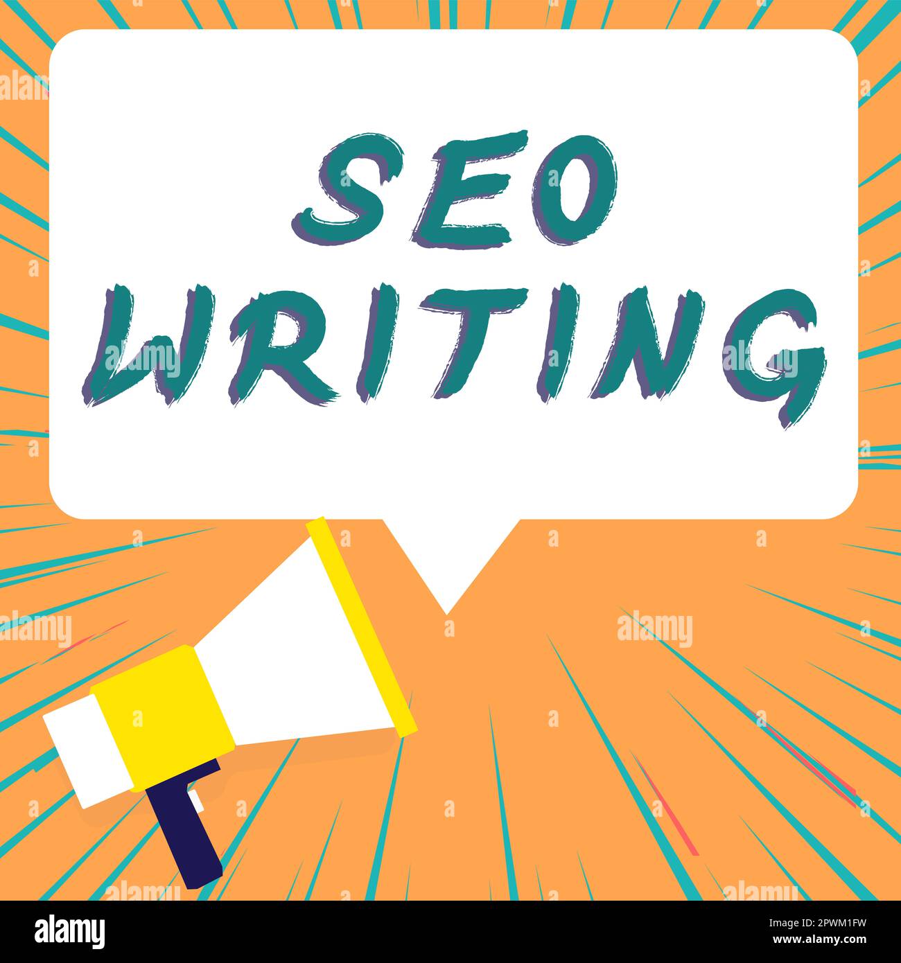 Sign displaying Seo Writing, Word Written on grabbing the attention of ...