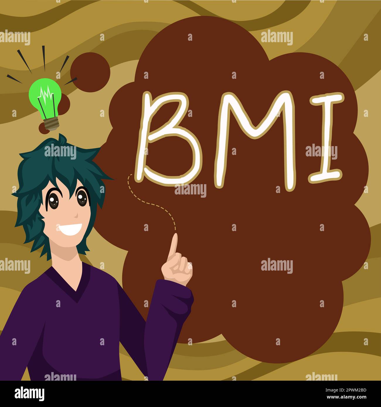 Sign displaying Bmi, Word for Method of estimating body fat levels ...