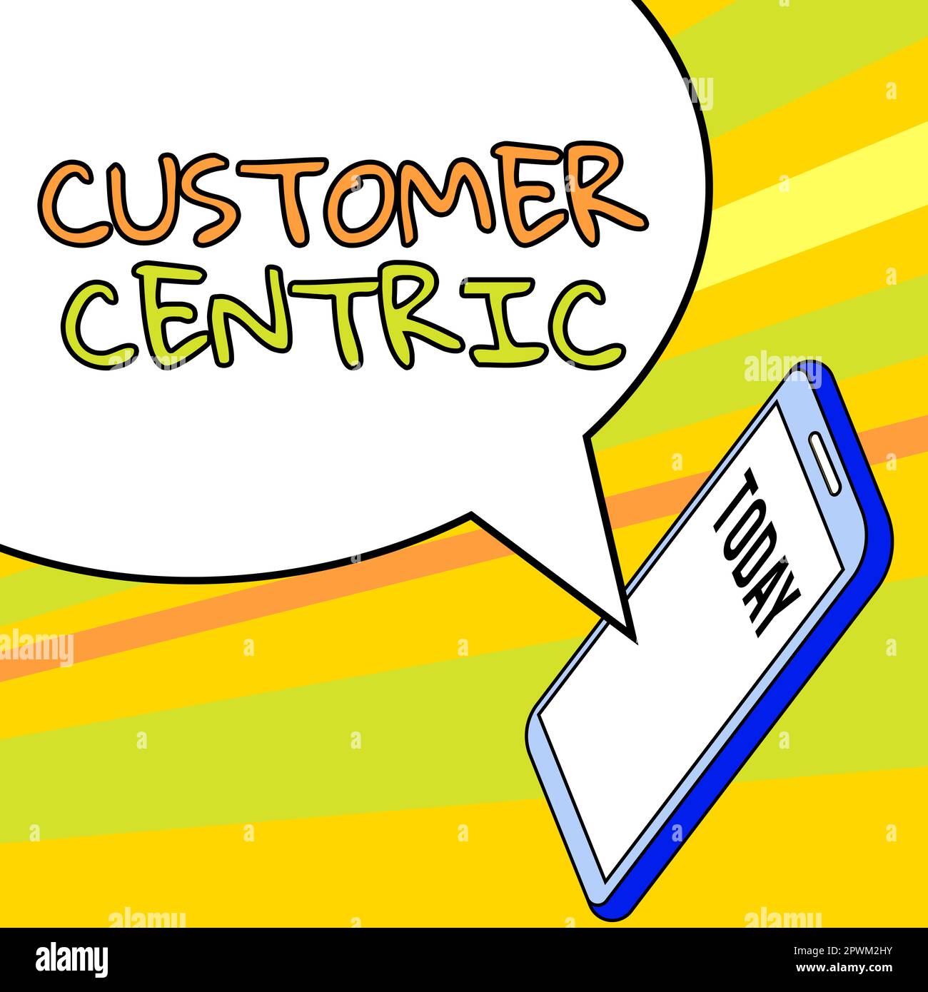 Handwriting text Customer Centric, Internet Concept process of looking ... Handwriting text Customer Centric, Internet Concept process of looking ...