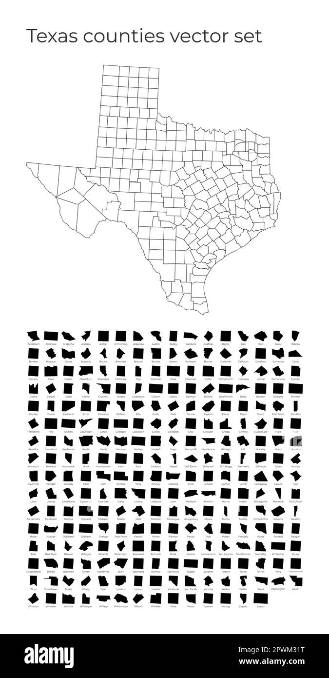 Blank Map Of Texas Regions