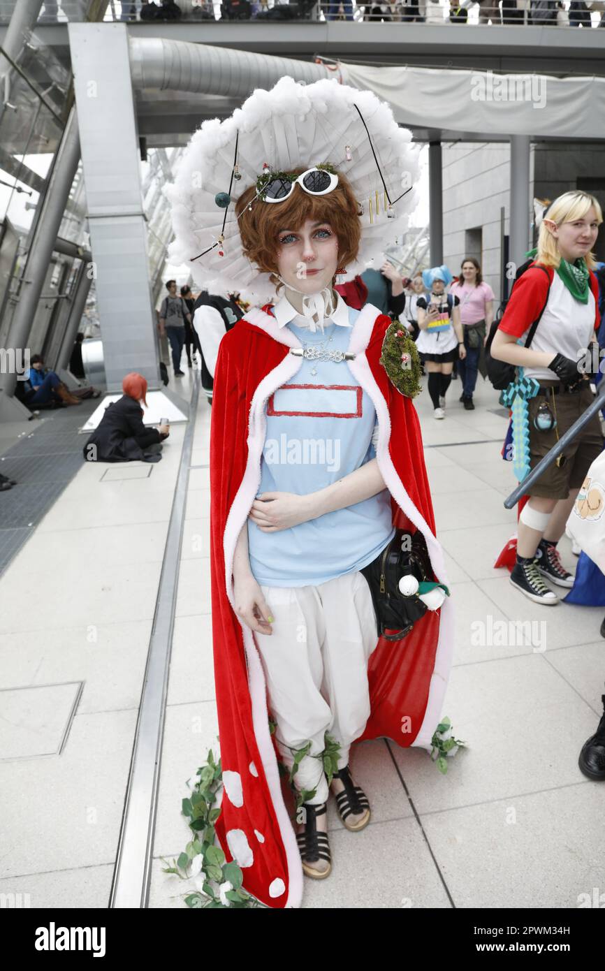 Cosplayer bei der Manga-Comic-Con auf der Leipziger Buchmesse 2023 ...