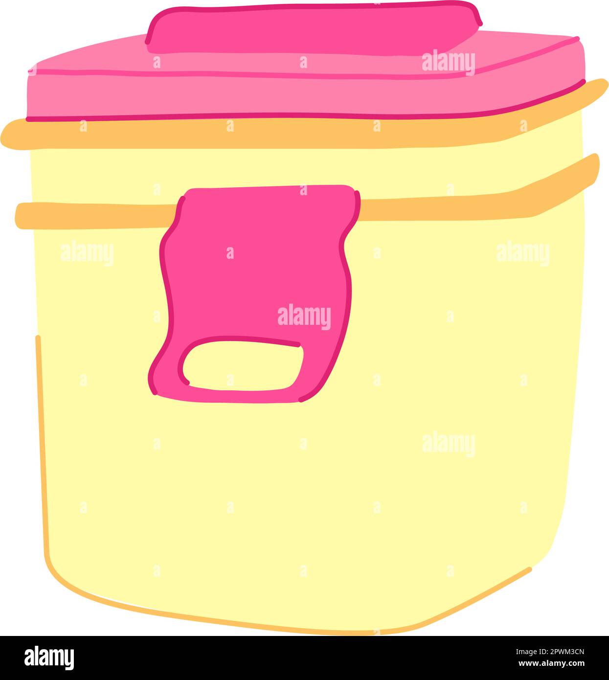 apple lunch box cartoon. fresh healthy, sandwich food apple lunch box ...