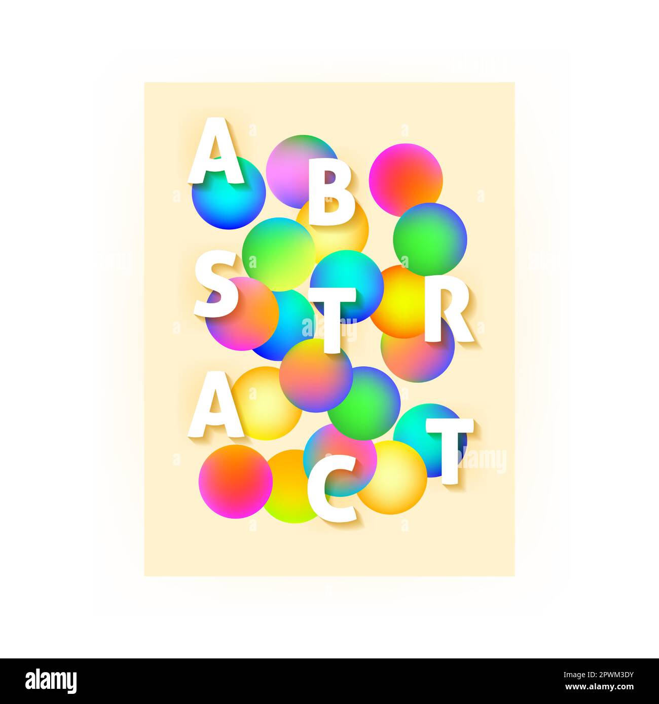 Abstract Sphere Colorful Poster Stock Vector Image & Art - Alamy