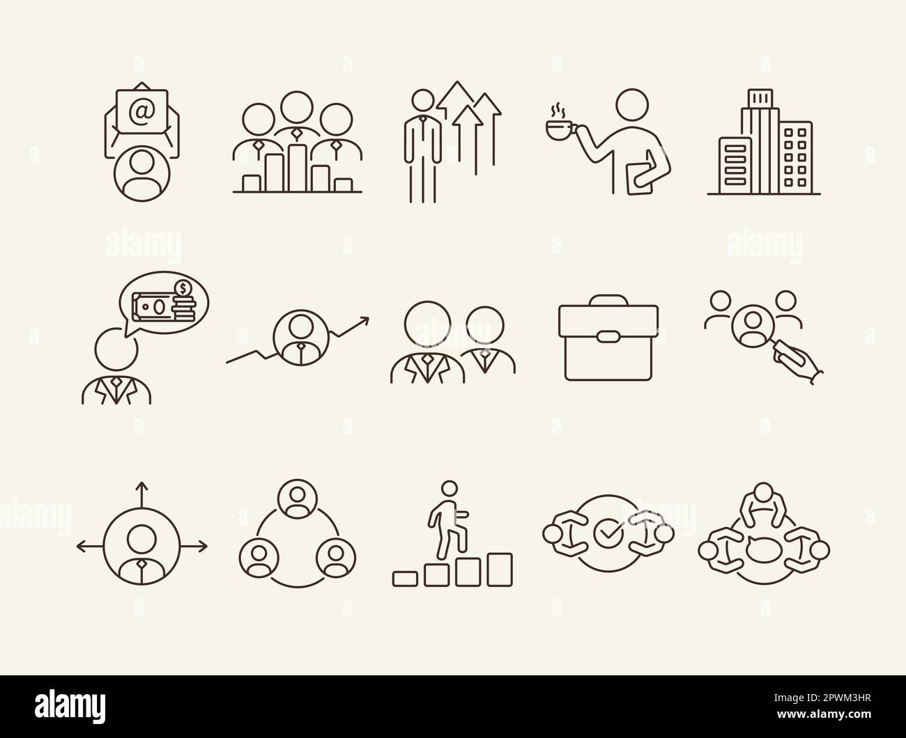 Email employer Stock Vector Images - Alamy