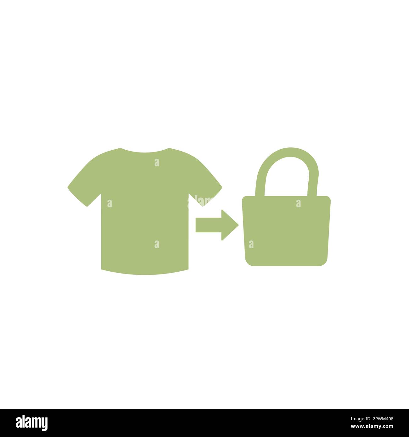 upcycling icon, reuse old clothes Stock Vector Image & Art - Alamy