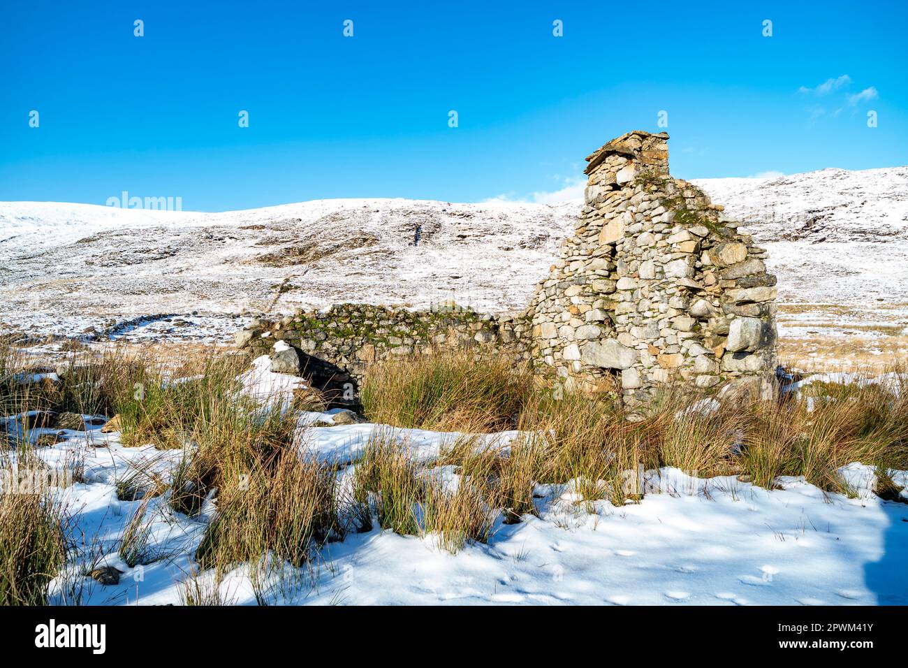 The remains of the Derryveagh evictions - In April 1861 landlord John ...