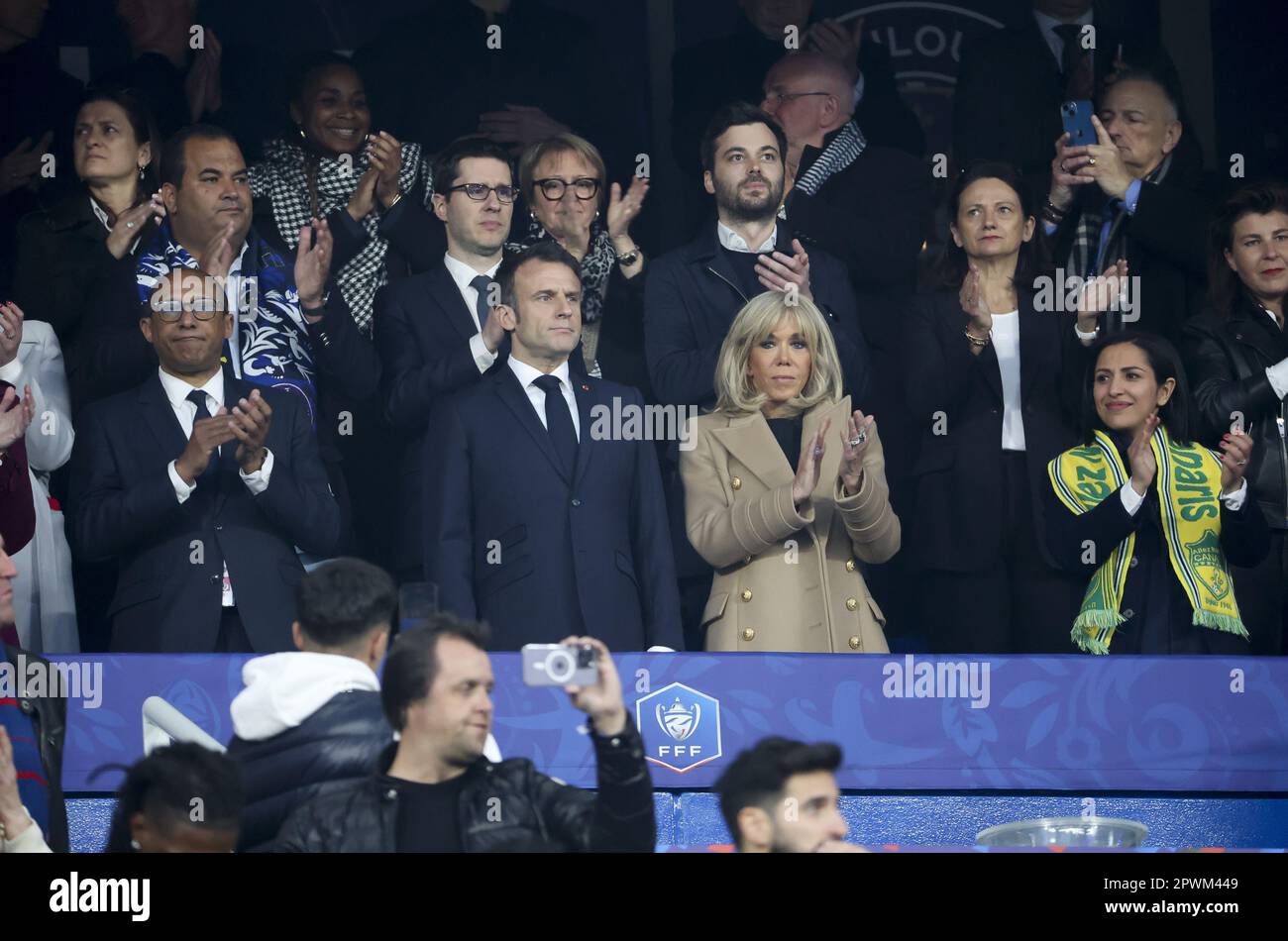 President of French Football Federation FFF Philippe Diallo, President ...