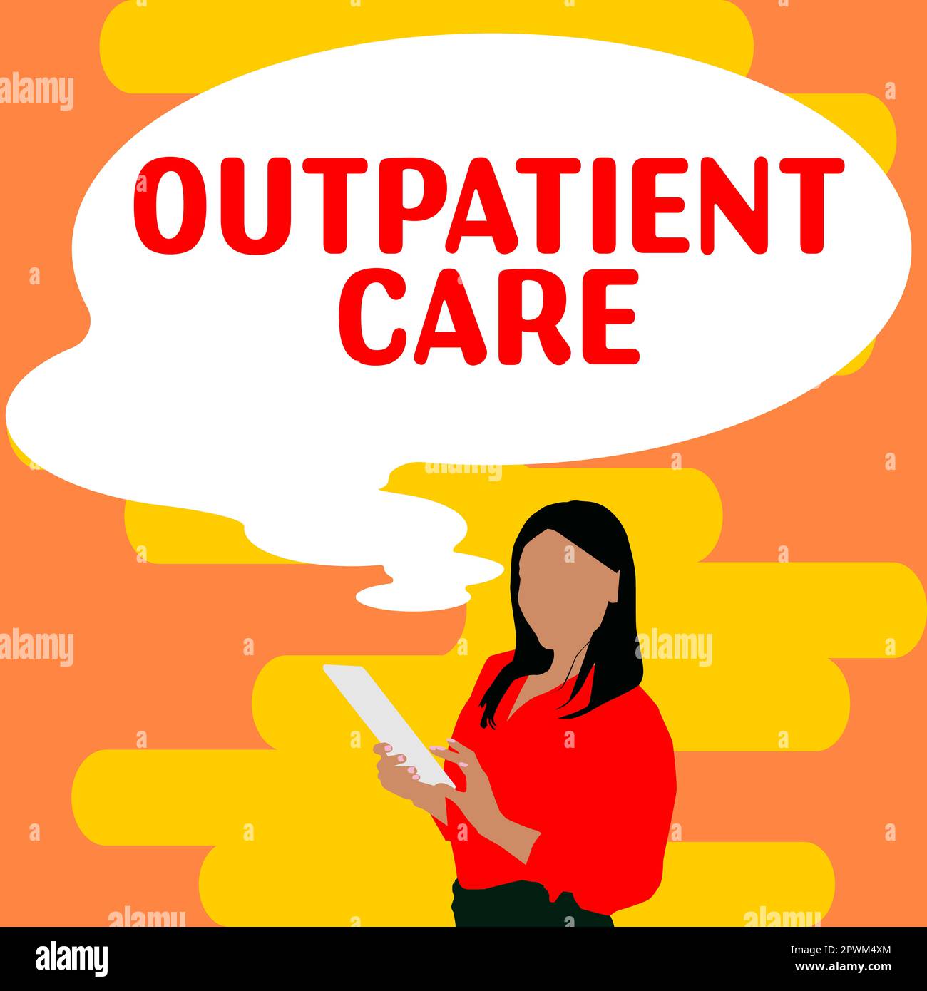 Inspiration showing sign Outpatient Care, Conceptual photo the final ...