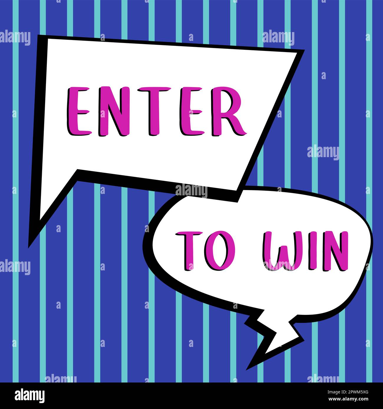 Handwriting text Enter To Win, Business idea exchanging something value ... Handwriting text Enter To Win, Business idea exchanging something value ...