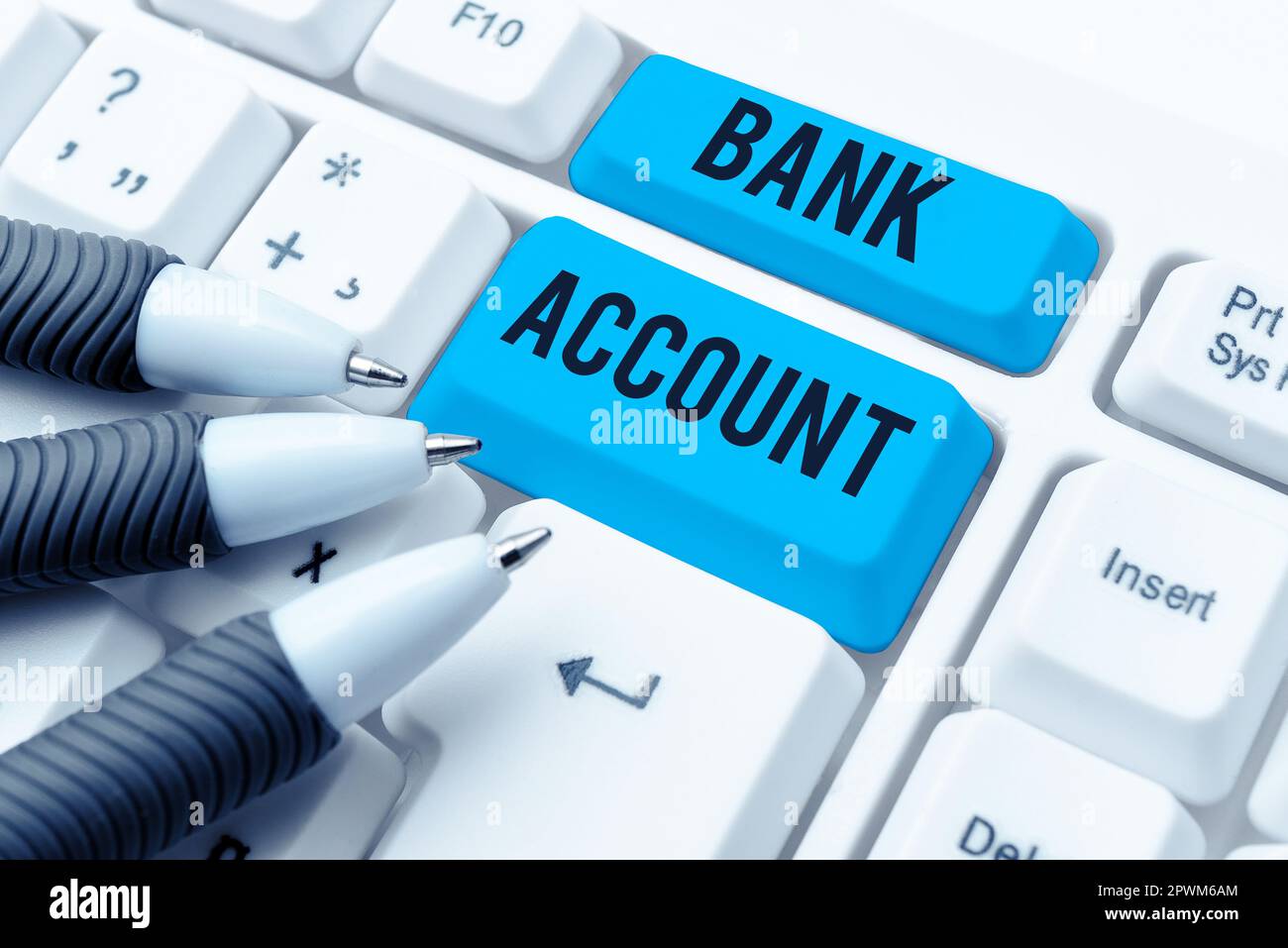 Text showing inspiration Bank Account, Internet Concept Represents the ...