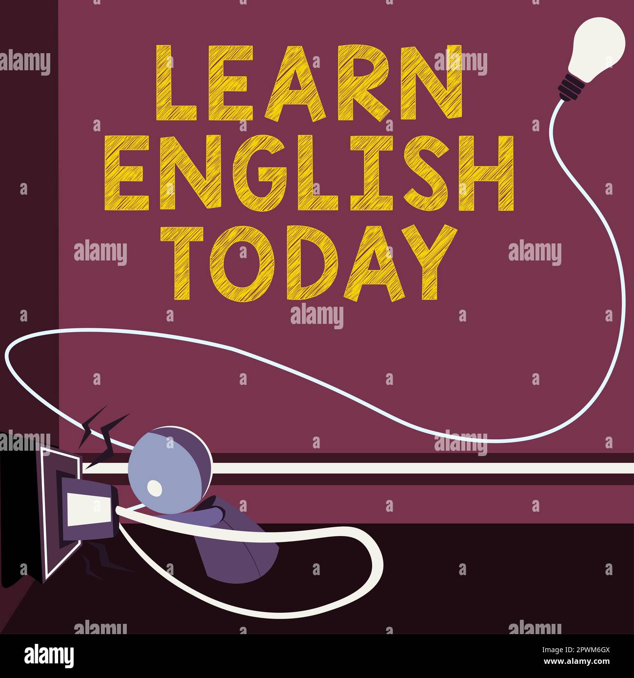 Text caption presenting Learn English Today, Word Written on gain or ...