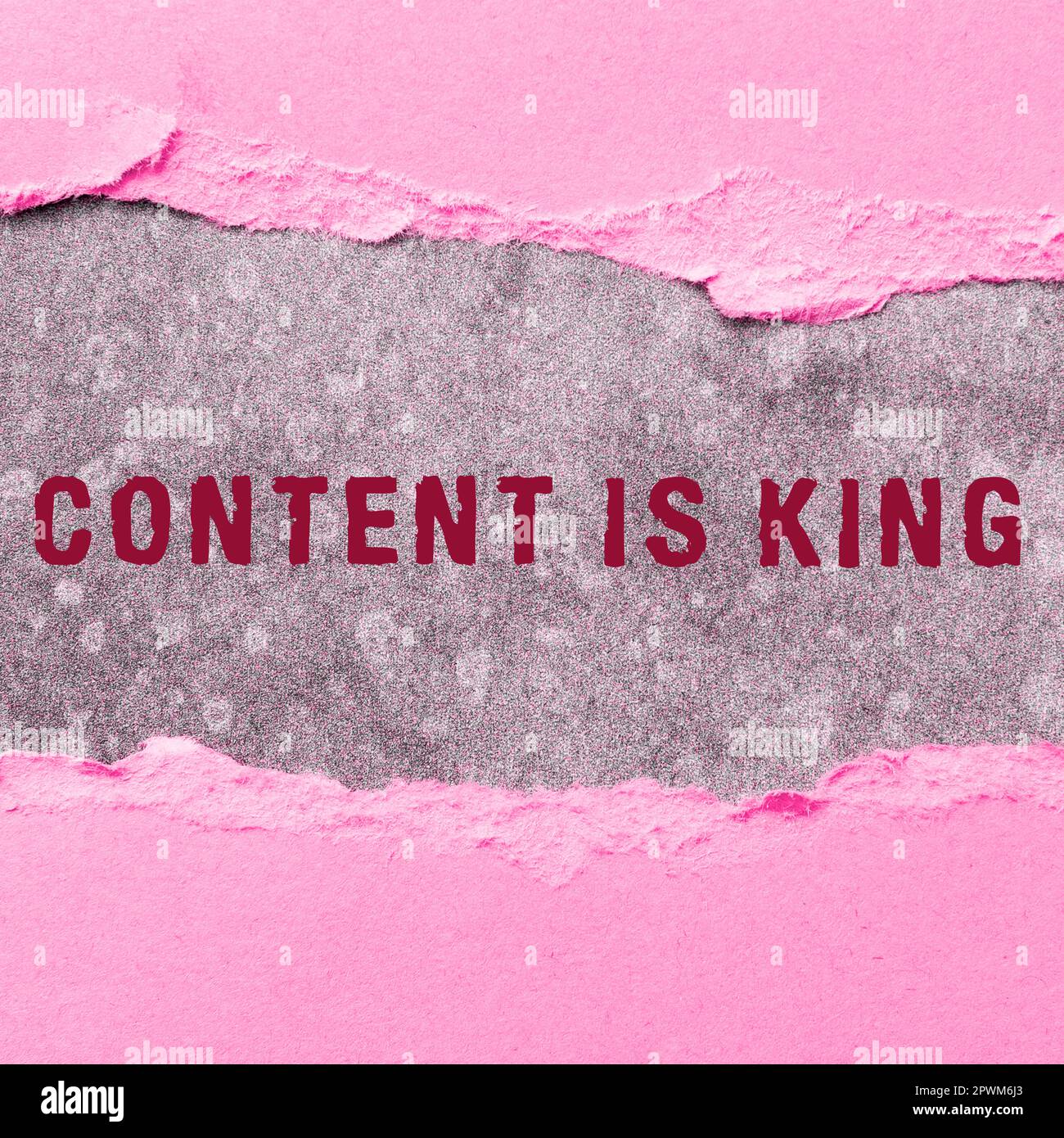 Sign displaying Content Is King, Business showcase Content is the heart ...