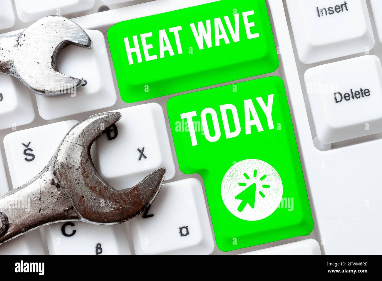 Writing displaying text Heat Wave, Conceptual photo a prolonged period ...