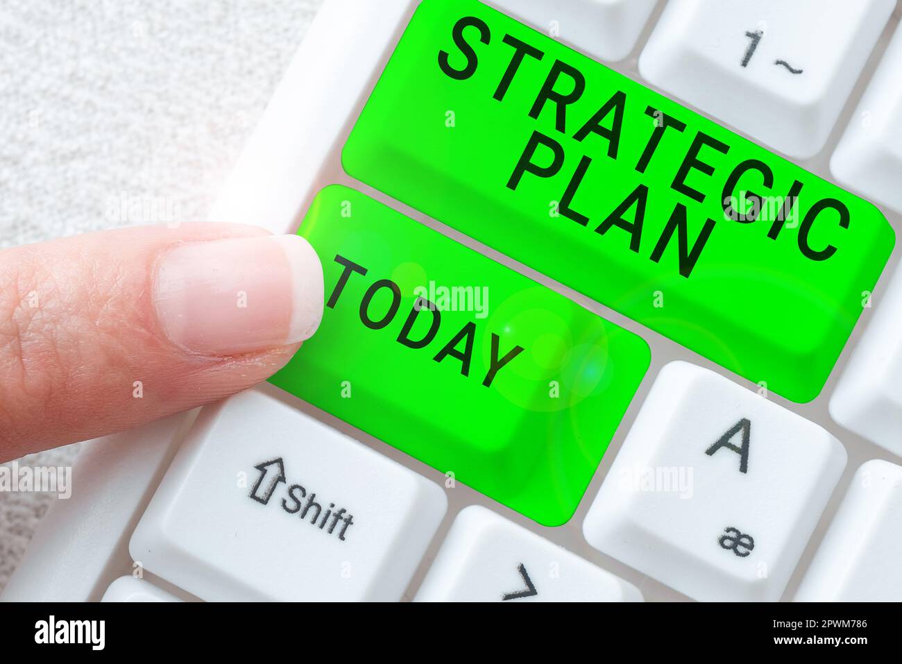 Inspiration showing sign Strategic Plan, Word Written on A process of ...