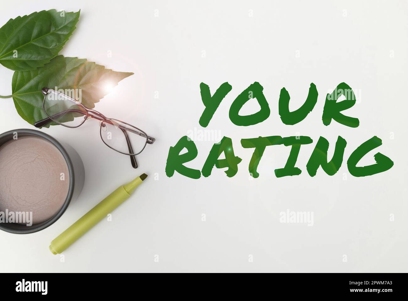 Text sign showing Your Rating, Business showcase score or measurement ...