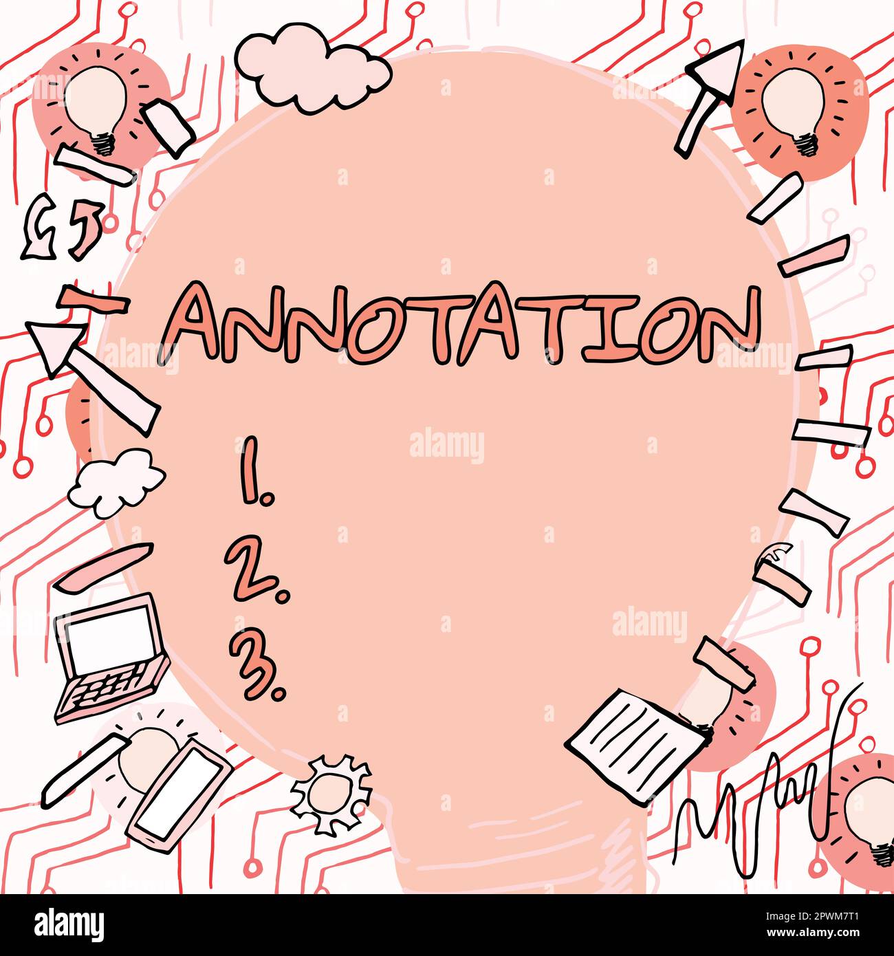 Inspiration showing sign Annotation, Business showcase note added by ...