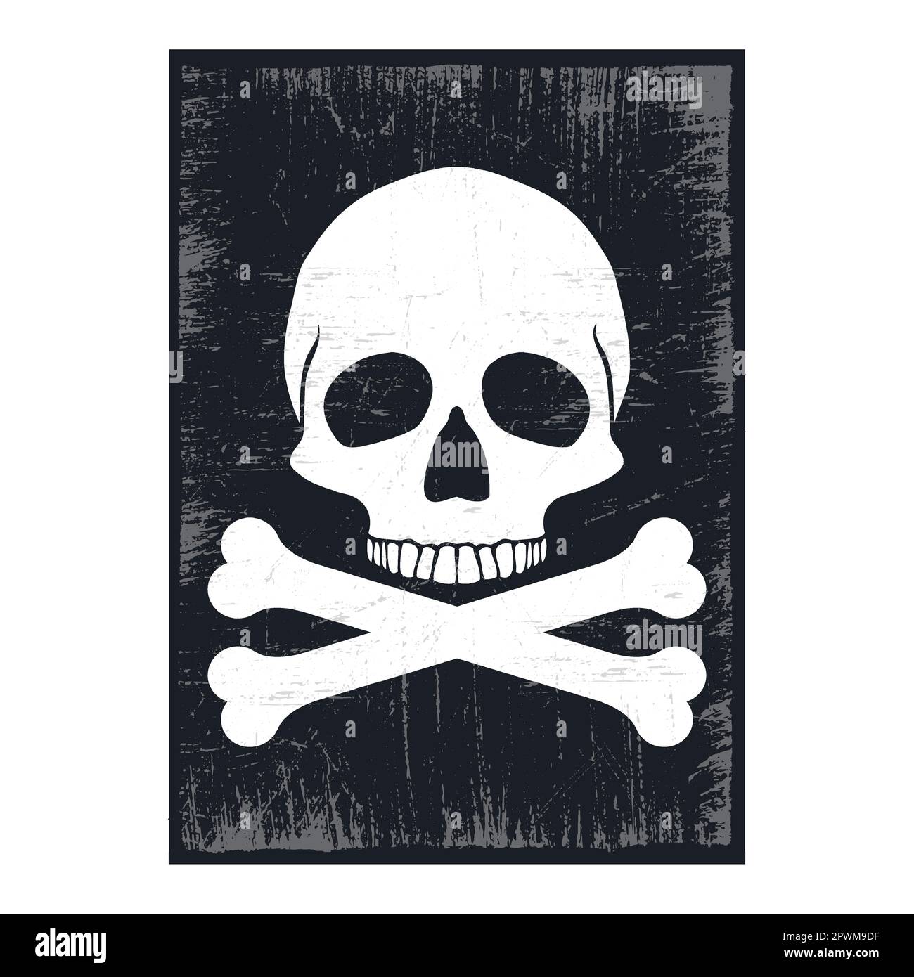 Skull and crossbone Stock Vector Images - Alamy