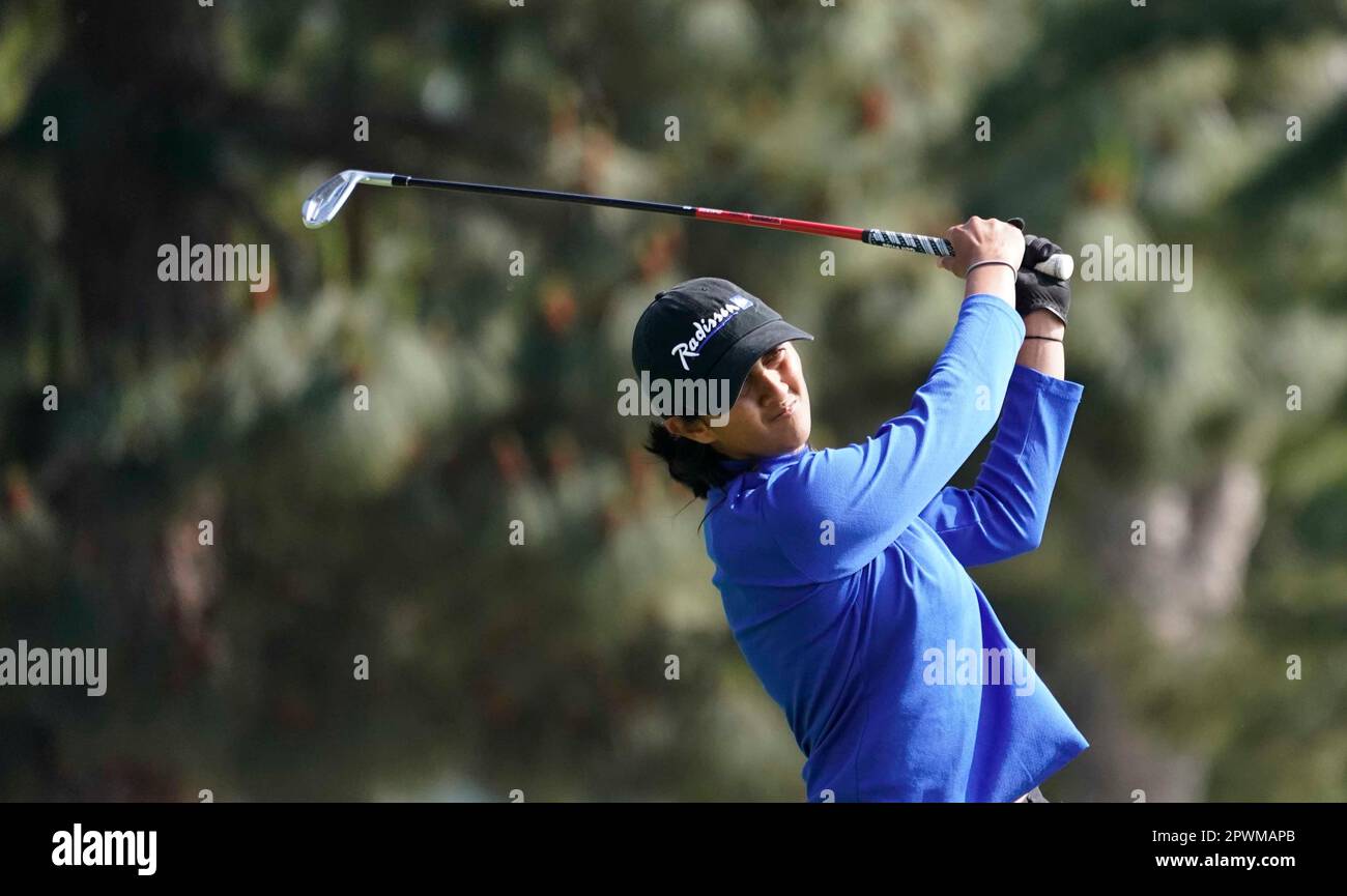 April 30, 2023: LPGA - Aditi Ashok, profesional golfer from Bangalore ...