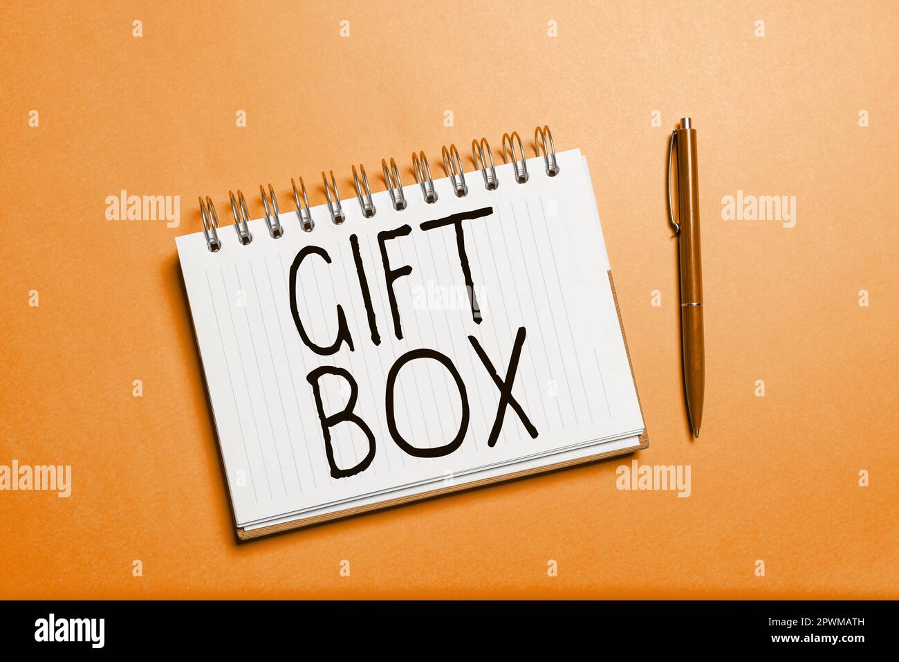 Inspiration showing sign Gift Box, Concept meaning A small cointainer ...
