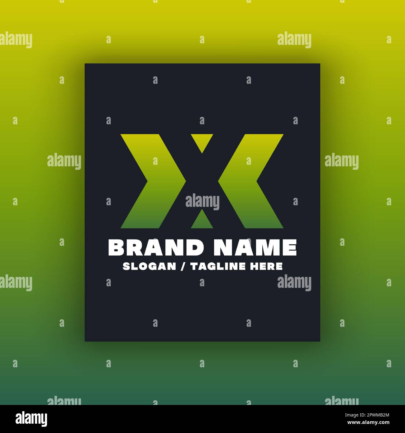 Simple letter X logo design template. Editable, resizable, vector ...