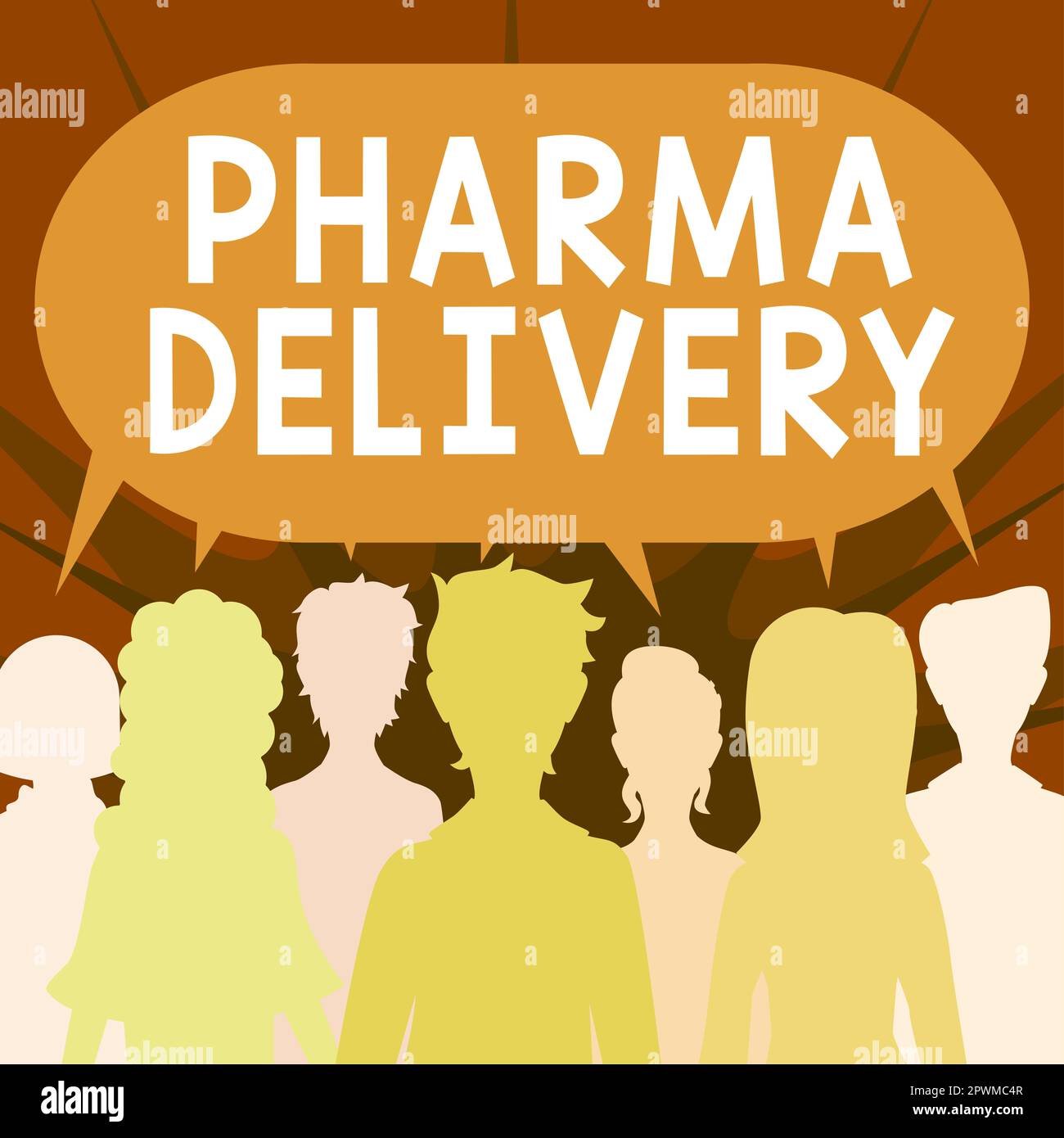 Hand writing sign Pharma Delivery, Word Written on getting your ...