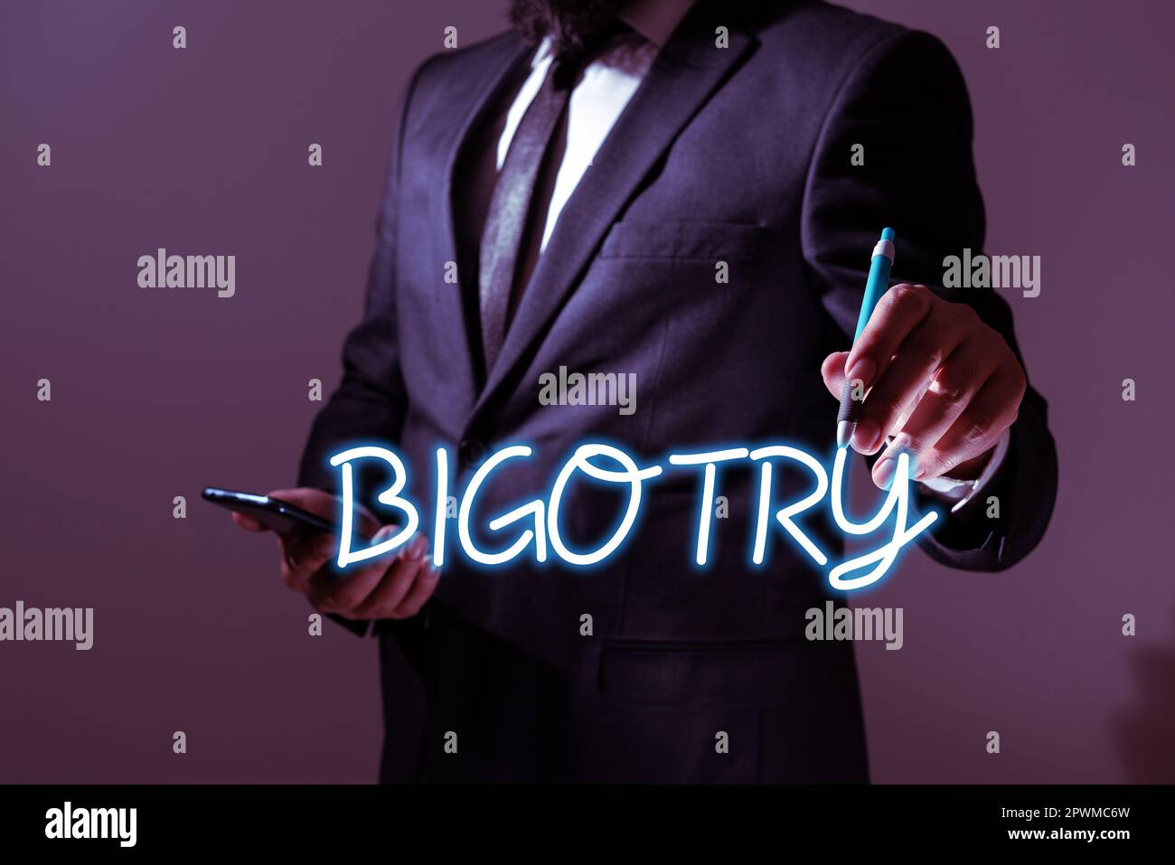 Inspiration showing sign Bigotry, Word Written on obstinate or ...
