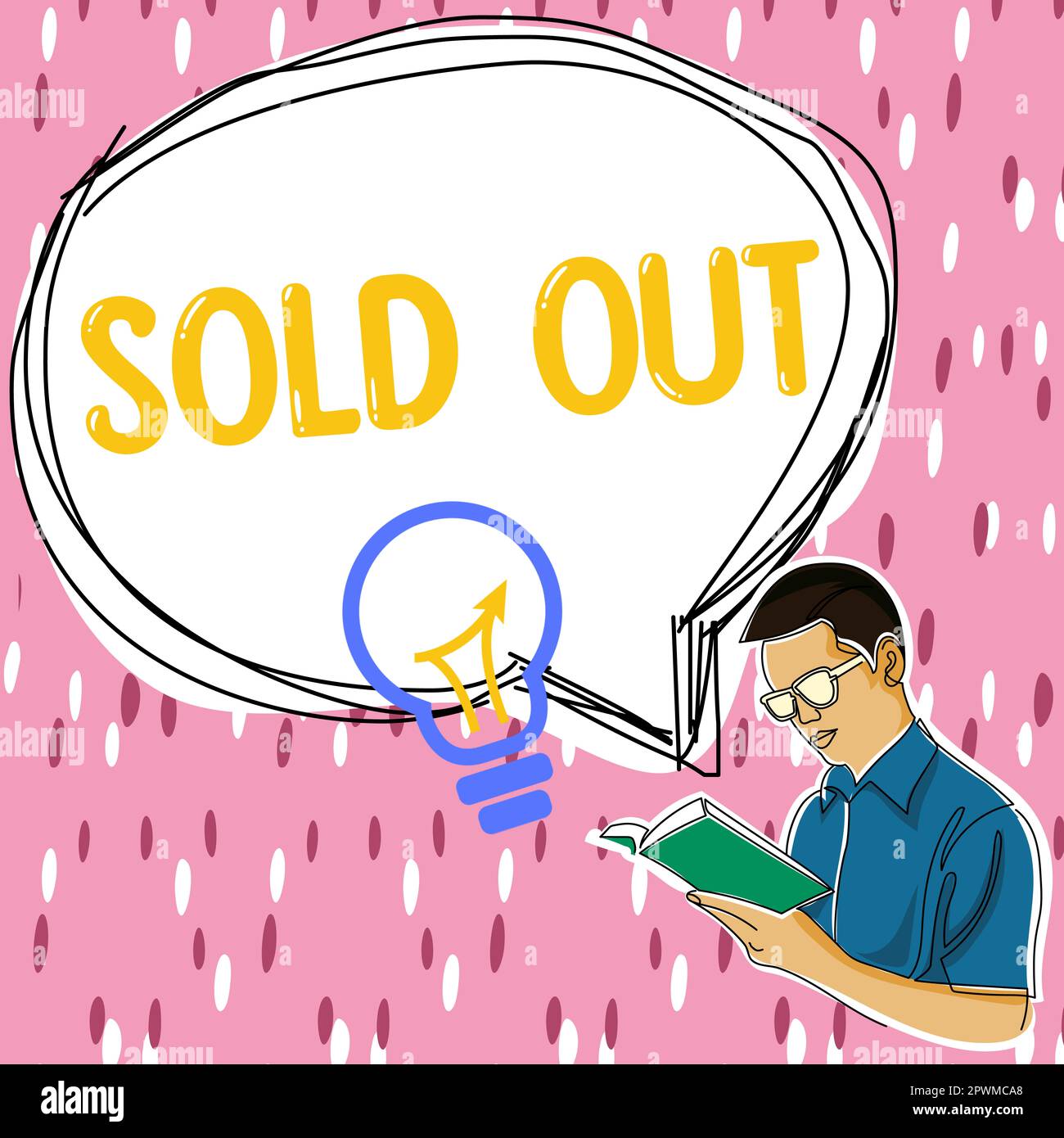 Inspiration showing sign Sold Out, Business approach Not available ...