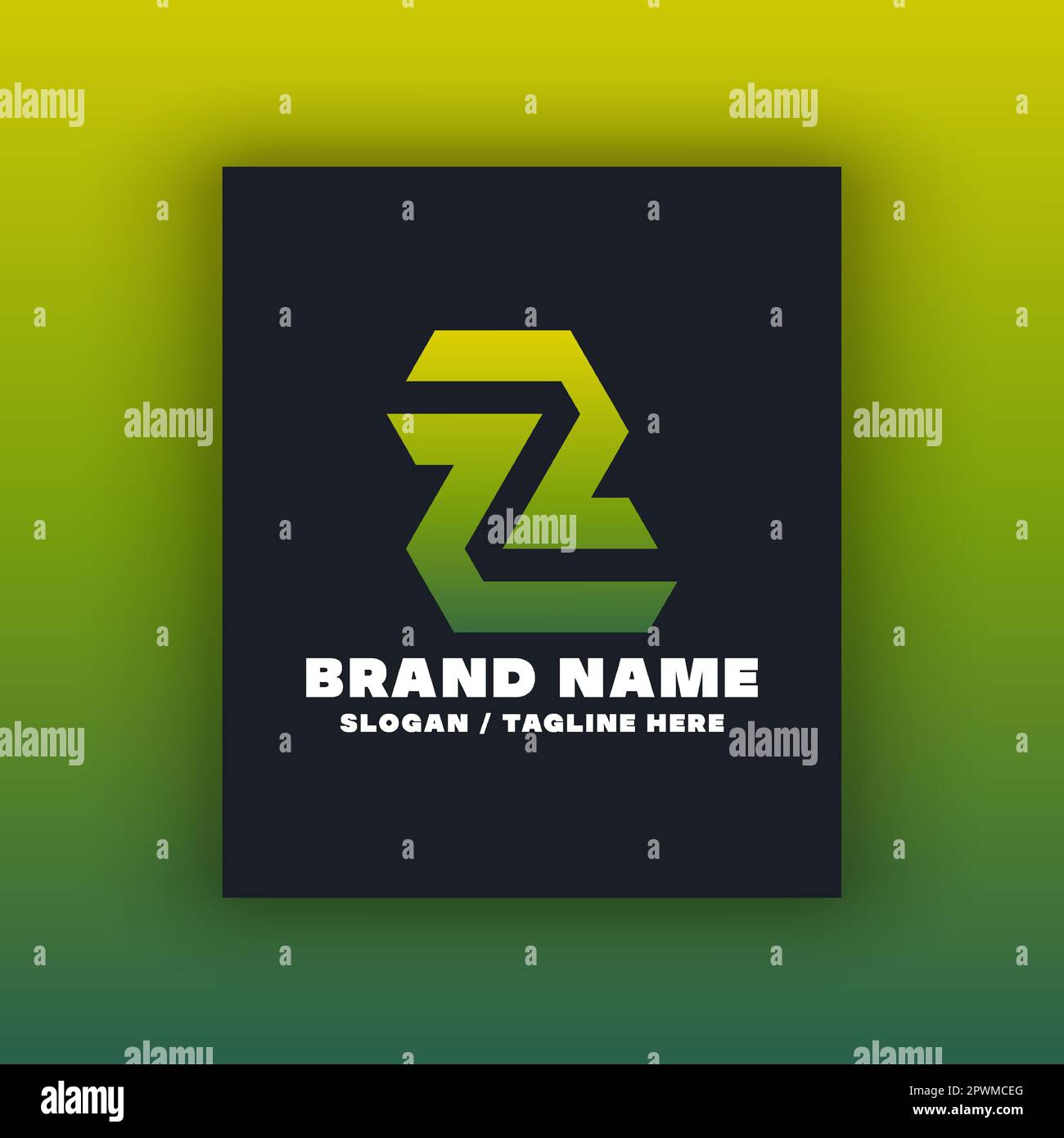 Simple letter Z logo design template. Editable, resizable, vector ...