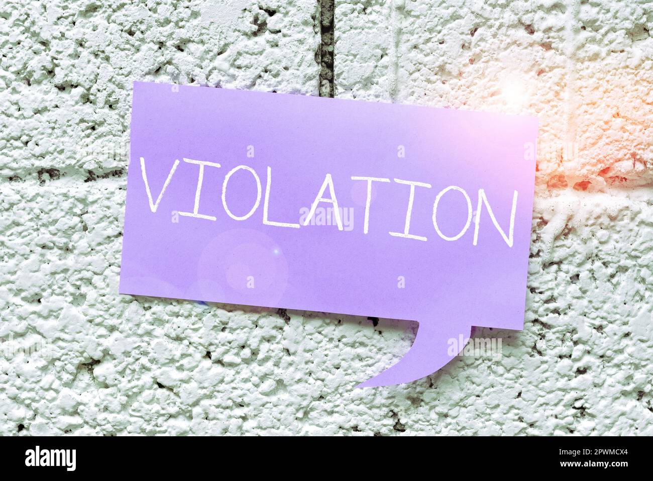 Inspiration showing sign Violation, Business concept an infringement of ...