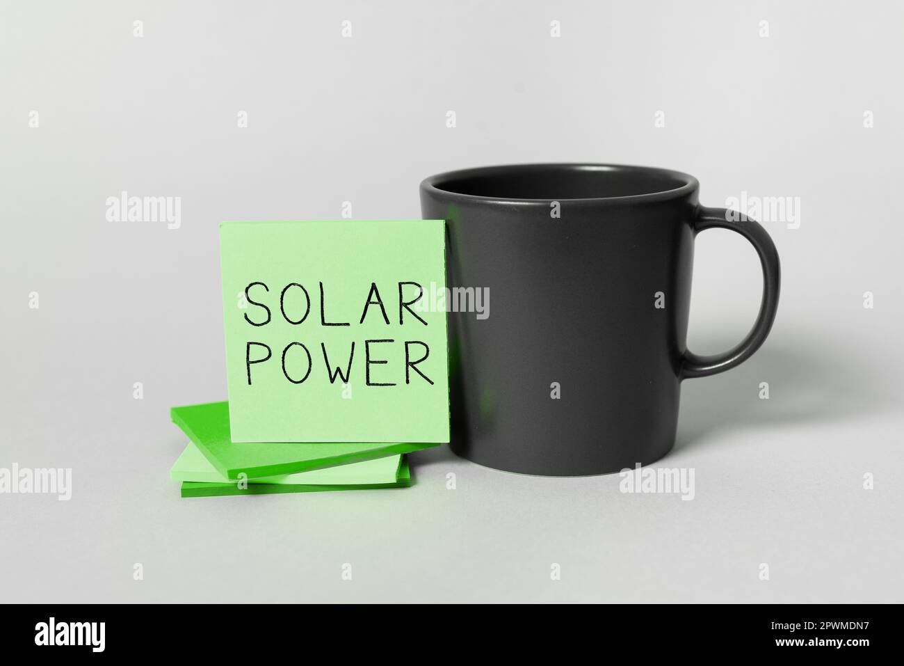 Text showing inspiration Solar Power, Concept meaning the electricity ...