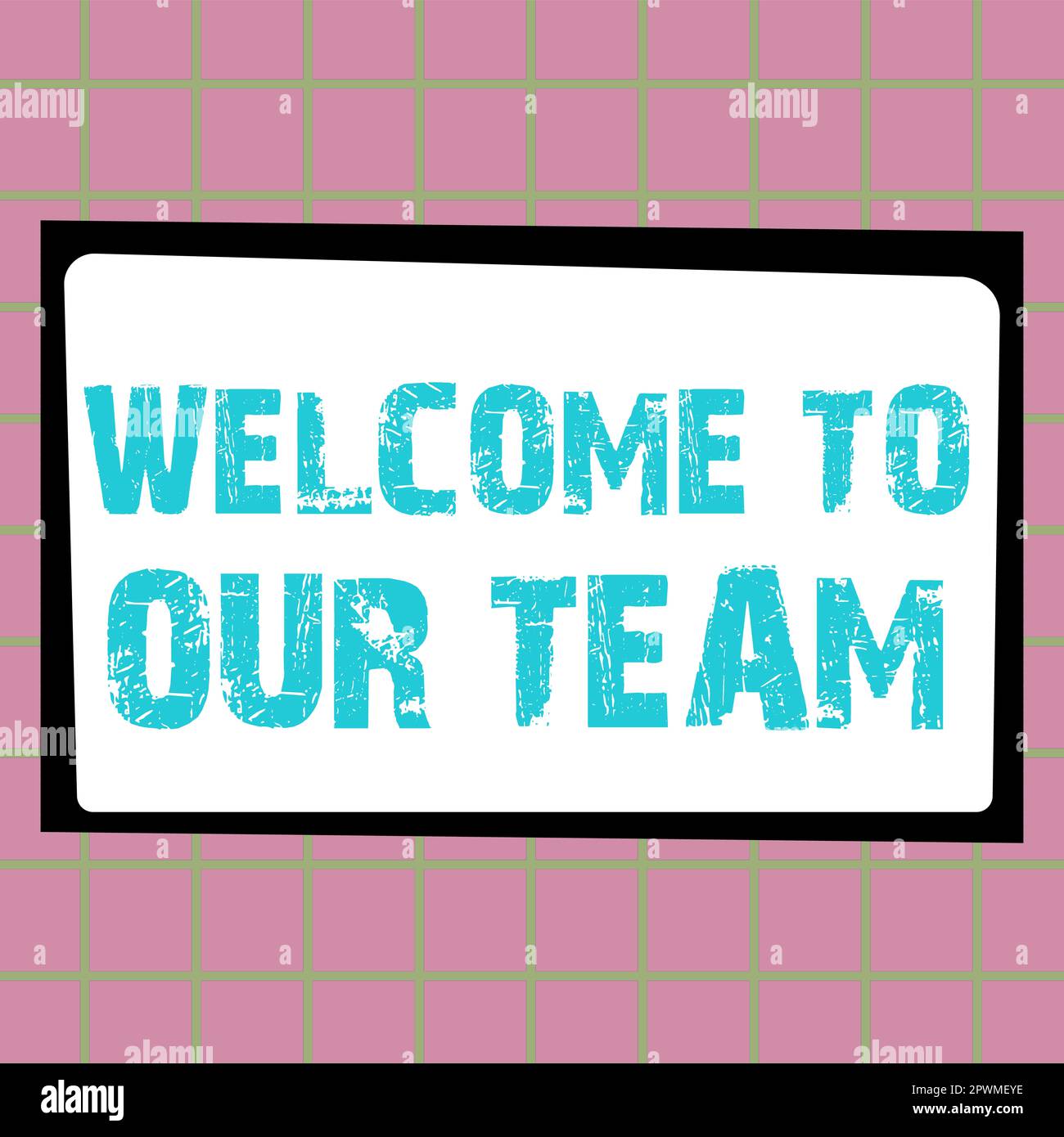 Text caption presenting Welcome To Our Team, Conceptual photo ...