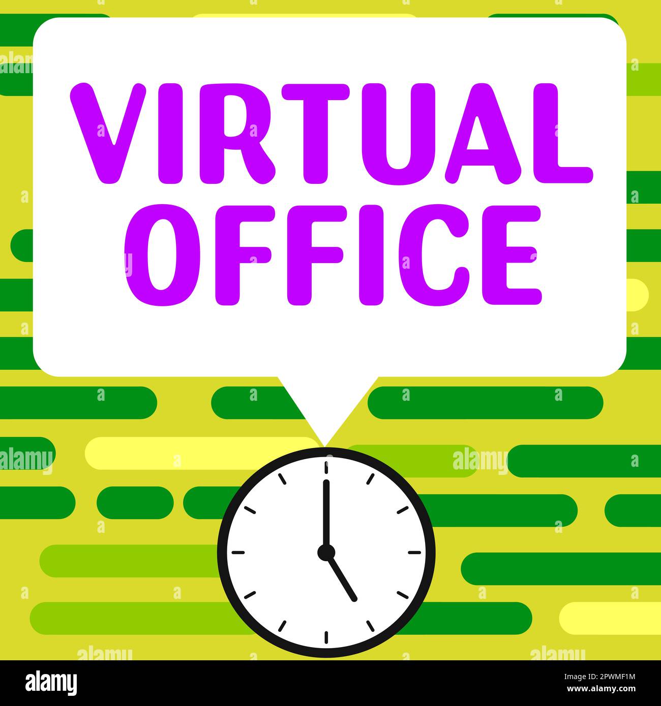 Conceptual display Virtual Office, Internet Concept Mobile work ...