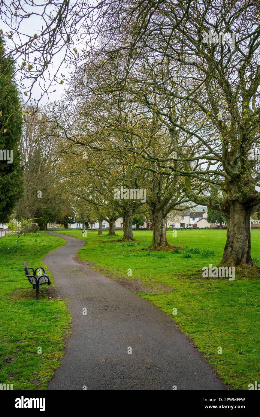Village of Scone outside Perth Scotland home to the Stone of Scone ...