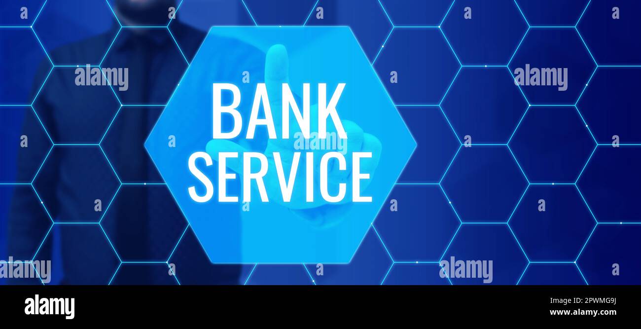 Conceptual caption Bank Service, Business overview Activities involved ...