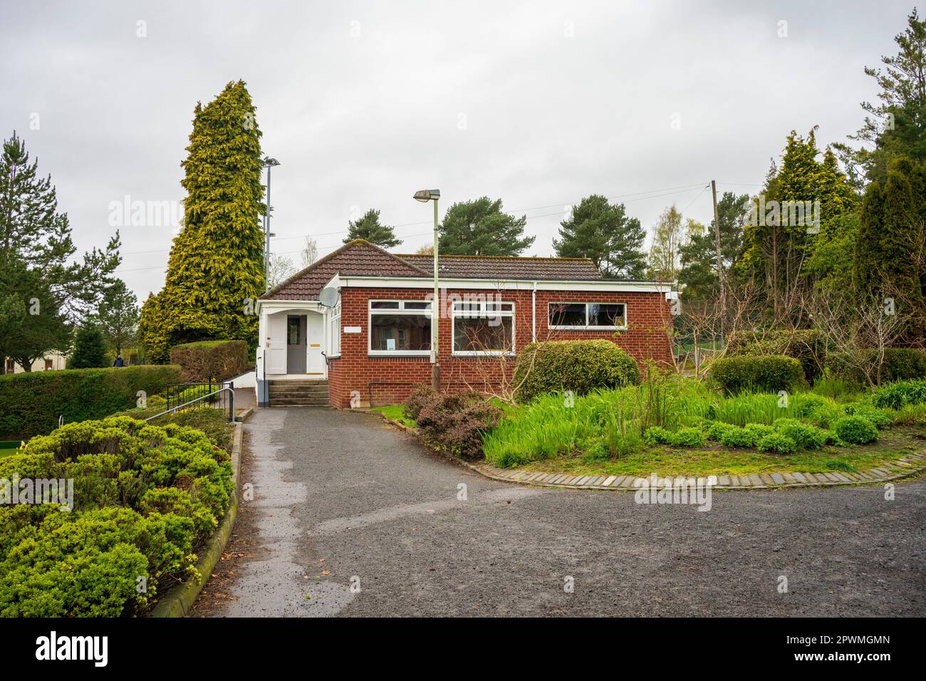 Village of Scone outside Perth Scotland home to the Stone of Scone ...