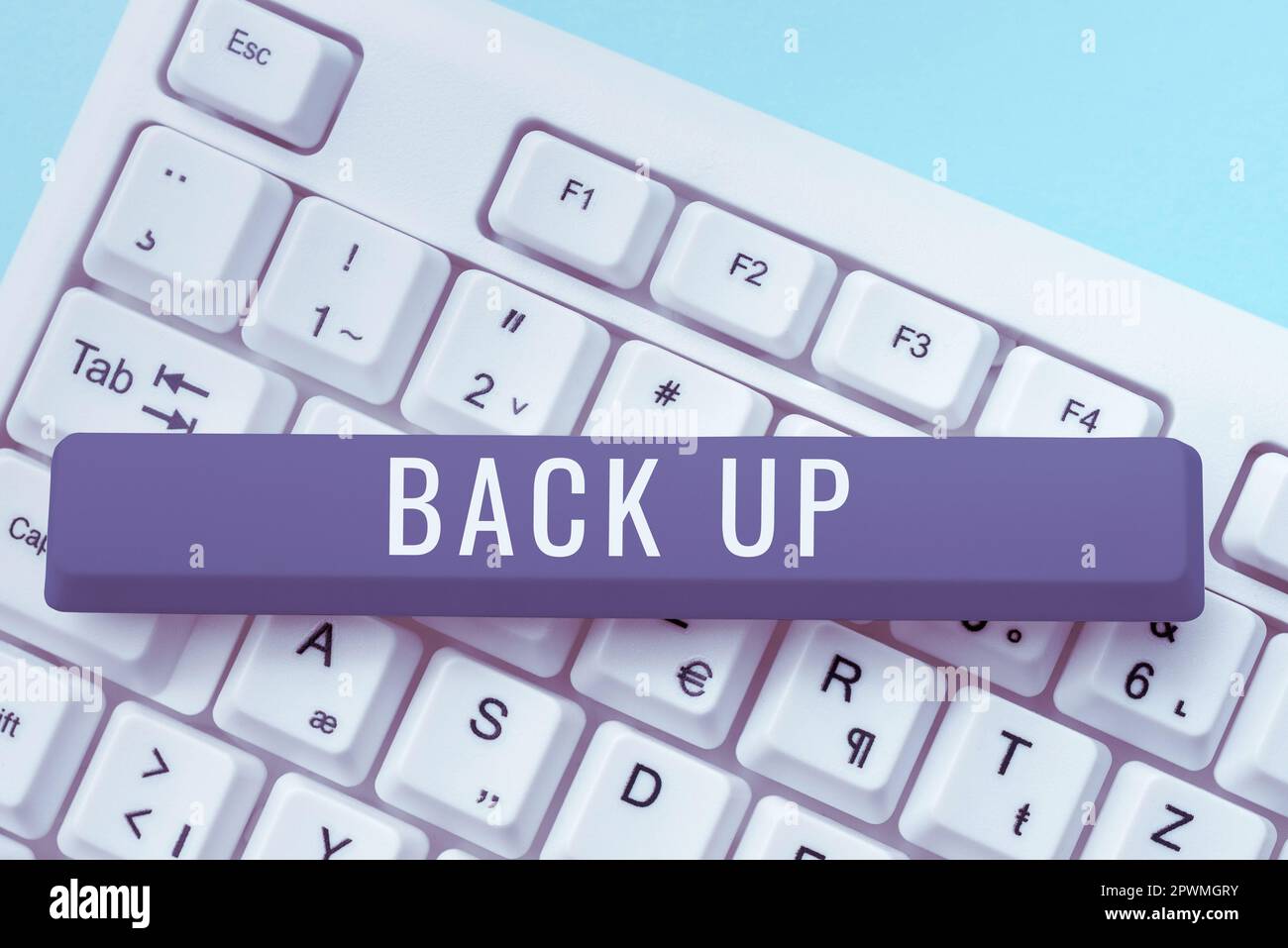 Inspiration showing sign Back Up, Word Written on saving important data ...