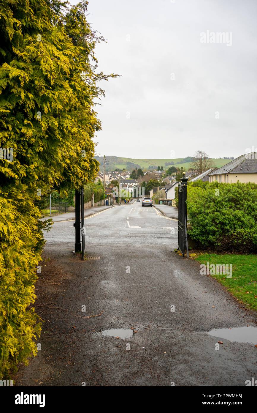 Village of Scone outside Perth Scotland home to the Stone of Scone ...