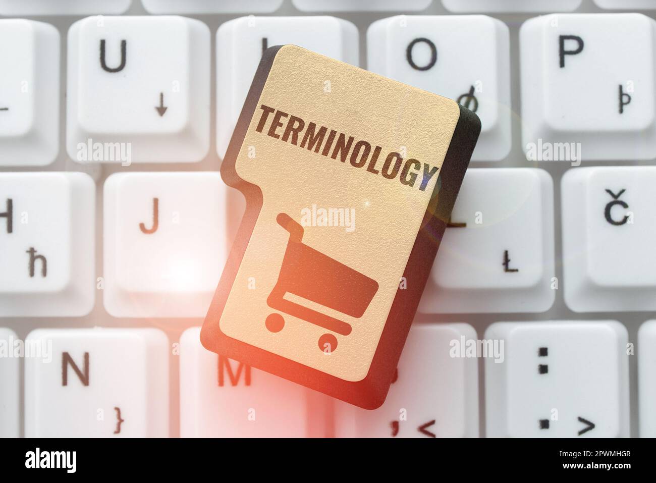 Sign displaying Terminology, Word Written on Terms used with particular ...