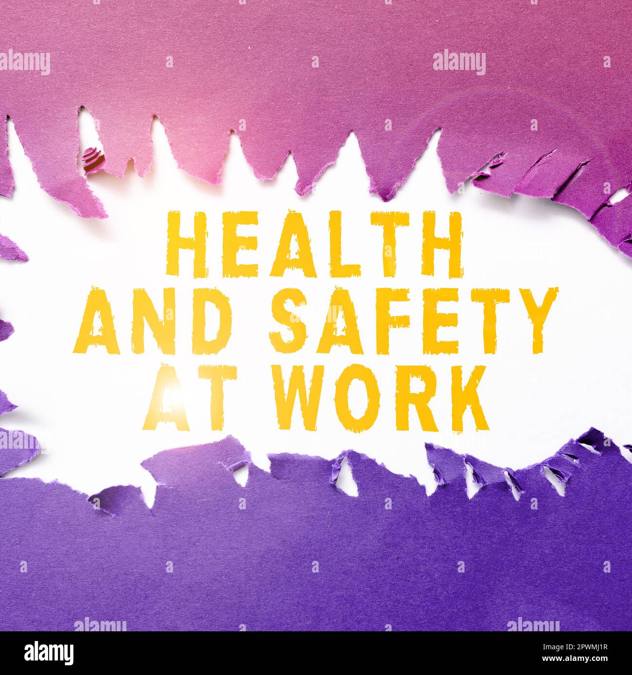 Inspiration showing sign Health And Safety At Work, Business showcase ...