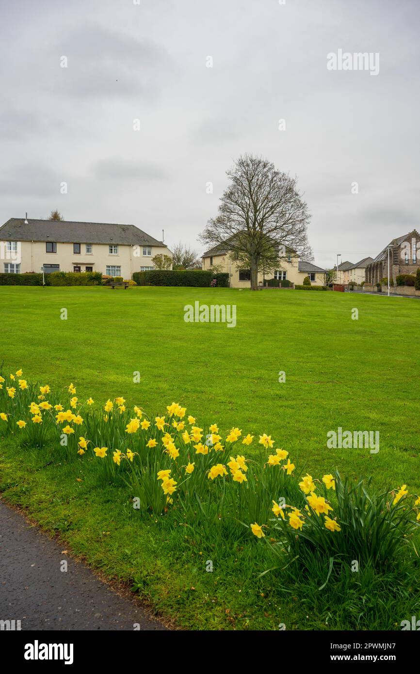 Village of Scone outside Perth Scotland home to the Stone of Scone ...