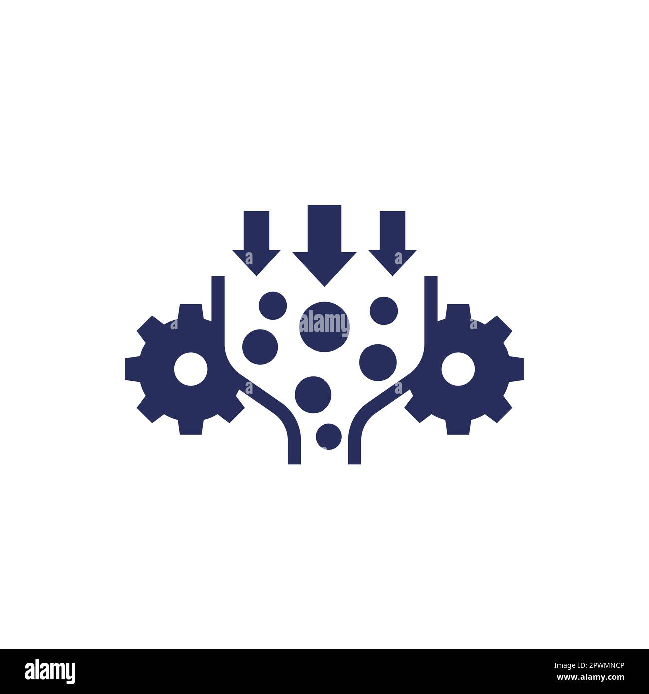 Bottleneck process Cut Out Stock Images & Pictures - Alamy
