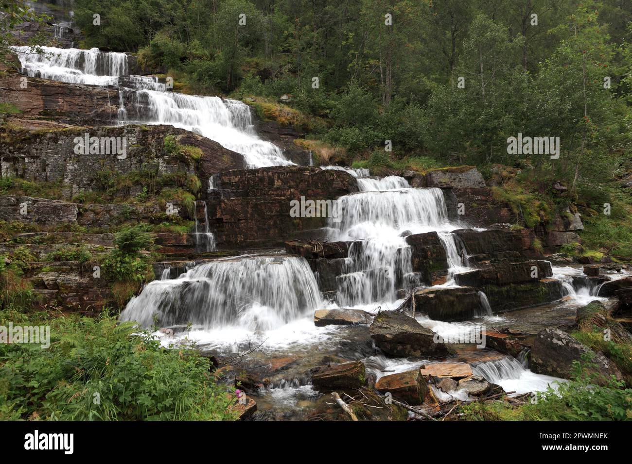 Norwegian waterfalls hi-res stock photography and images - Alamy