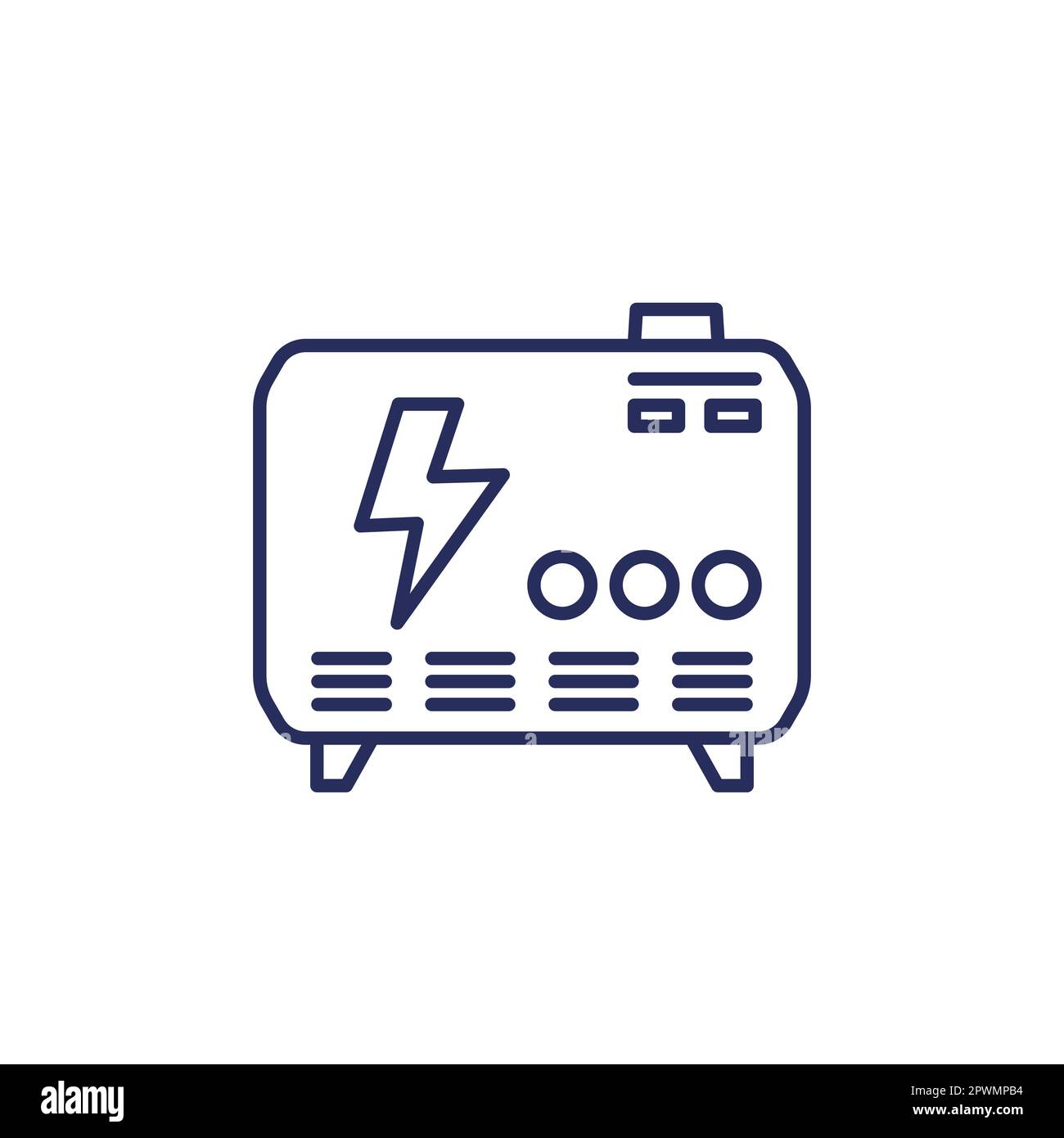 Mobile electric generator unit hi-res stock photography and images - Alamy