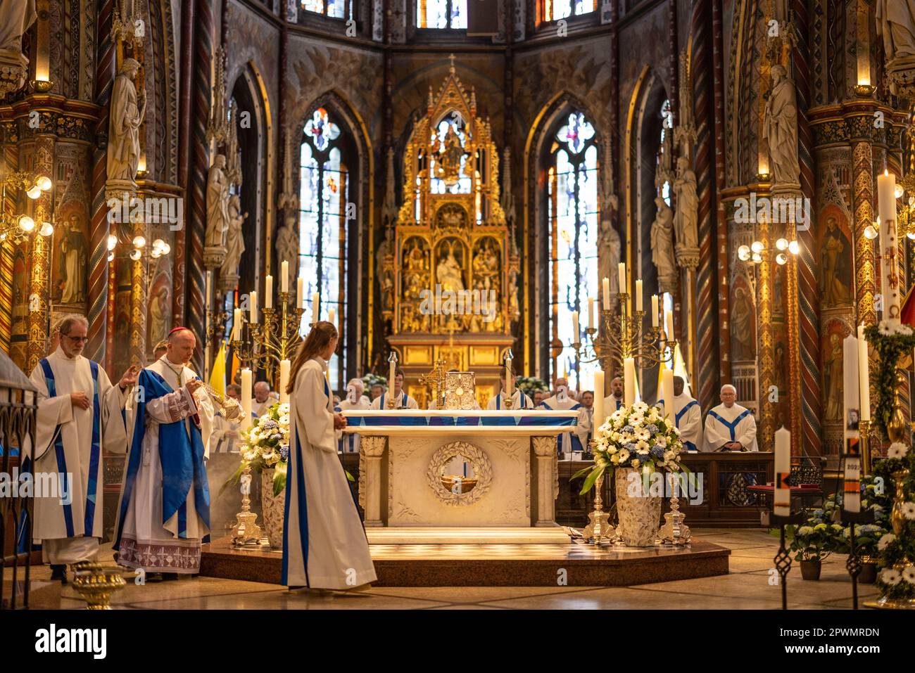 Kevelaer, Germany. 01st May, 2023. Mass for the opening of the second ...