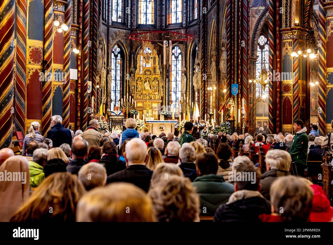 Kevelaer, Germany. 01st May, 2023. Mass for the opening of the second ...