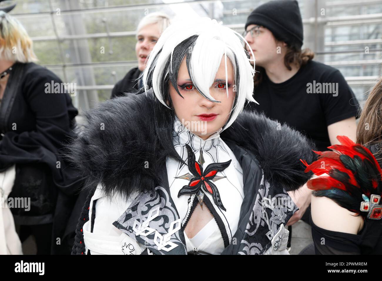 Cosplayer bei der Manga-Comic-Con auf der Leipziger Buchmesse 2023 ...